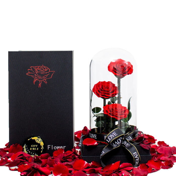 forever red triple - CityRose Flowers